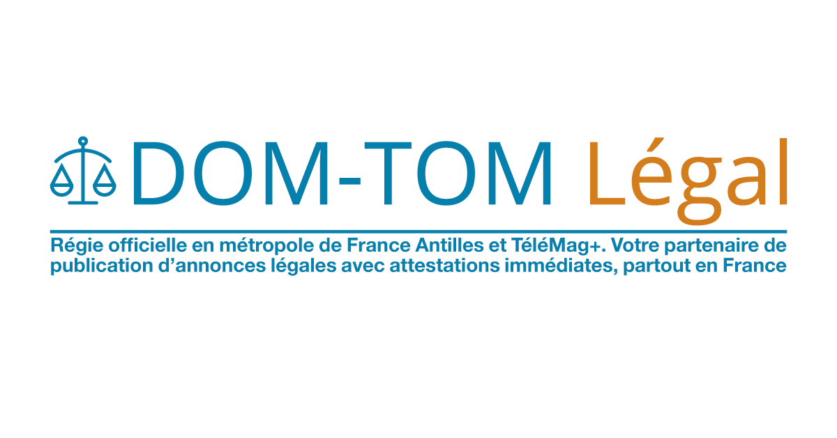 TI DOUSE - Annonce Légale de Constitution de SASU - J... - DOM-TOM Légal